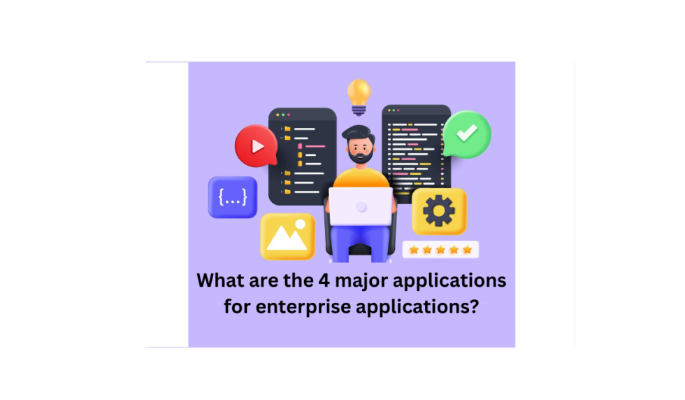 What are the 4 major applications for enterprise applications? - Momin ...